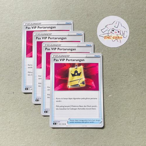 Jual Pokemon TCG Indonesia - Pas Vip Pertarungan PLAYSET (Battle Vip ...