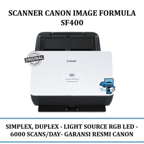 Promo Scanner Canon Image FORMULA SF400 Duplex ADF - GARANSI RESMI ...