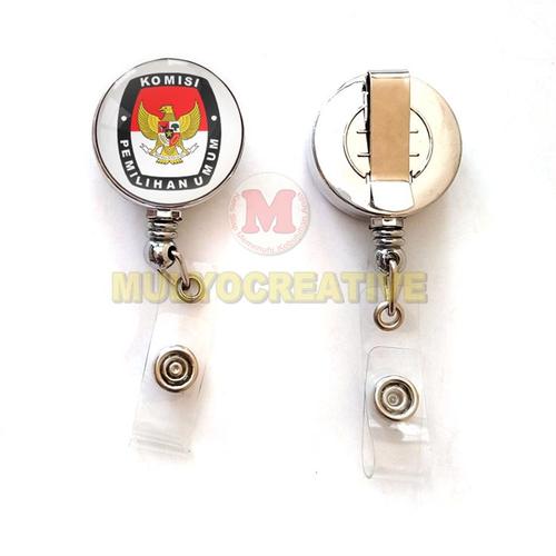 Jual ID Card Yoyo KPU Gantungan ID Card Holder Logo KPU PPK PPS ...