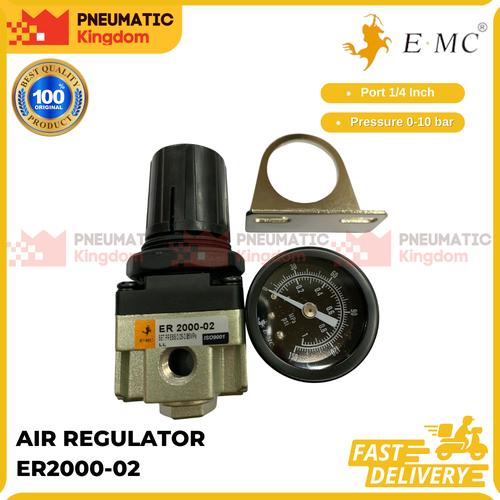 Jual AIR REGULATOR ER2000-01 / ER2000-02 INCH EMC PNEUMATIC - Jakarta Barat - PNEUMATIC KINGDOM ...