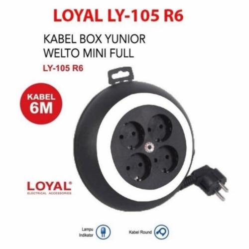 Jual KABEL ROL LOYAL 6 METER/ terminal listrik/ extension - loyal ...