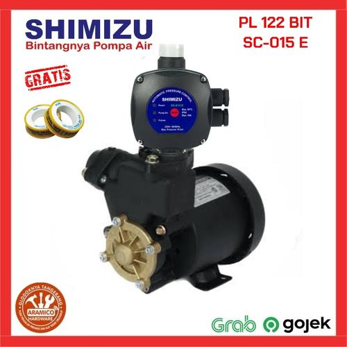 Jual pompa air otomatis boster pendorong SHIMIZU PL 122 BIT - Kota ...