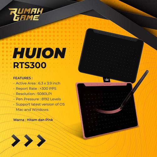 Jual Pen Tablet Huion RTS 300 Drawing Tablet Small Huion Rts 300 - Kota ...