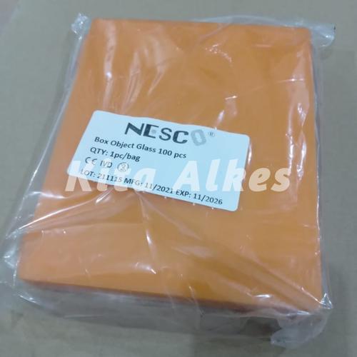 Jual NESCO Box Object Glass 100 pcs - Kab. Bekasi - Kita Alkes | Tokopedia