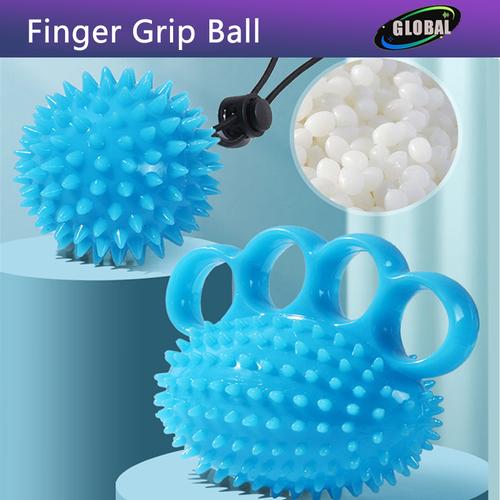 Jual Bola Terapi Tangan Stroke Berduri Karet Remas Alat Pijat | Finger ...