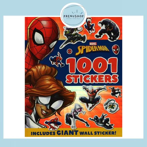 Jual 1001 Stickers Marvel: Marvel Spider-Man (Includes Giant Wall ...