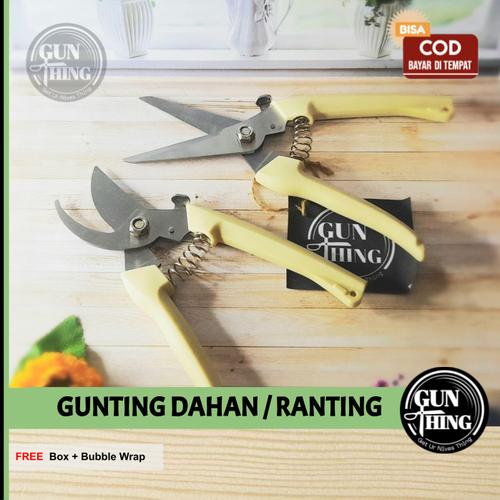 Jual Gunting Dahan, Gunting ranting batang stek Gunting Tanaman Tajam ...
