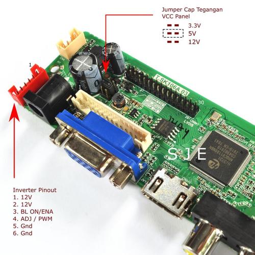 Jual Universal Controller Board LCD LED TV Mainboard Motherboard Mesin ...