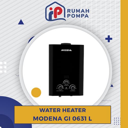 Promo Water Heater Gas Modena GI 0631 L - Unit only Cicil 0% 3x - Kota ...