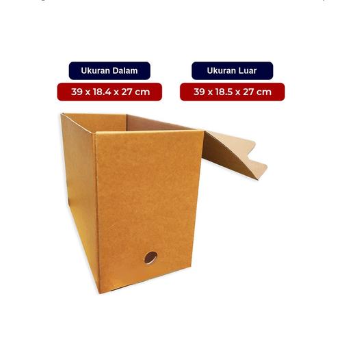Jual Kardus Arsip Dokumen Box Packaging File Berkas Brankas Uk 39x19x28 ...