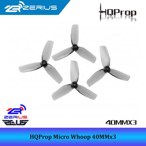 Jual HQProp Micro Whoop 40MMx3 40mm 1mm / 1.5mm Shaft Propeller HQ Prop ...