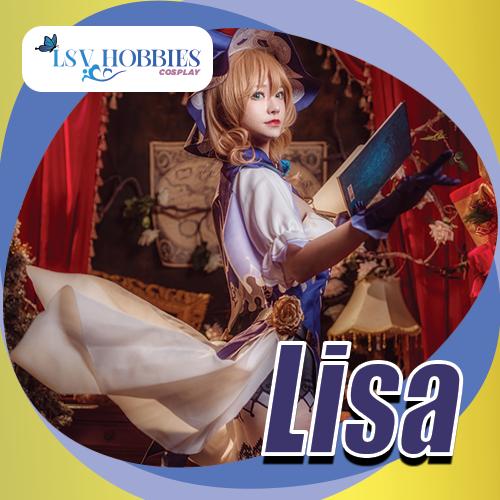 Jual Cos Lisa Cosplay Genshin Impact Cosplay - LSV Cos - KostumBaju, XS ...