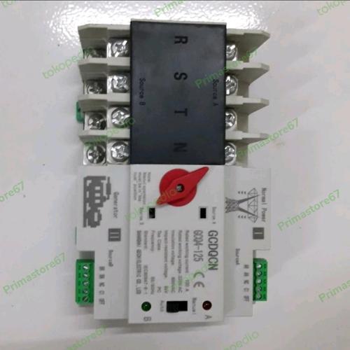 Jual Automatic Transfer Switch ATS 3 phase 100A 4P 380V Ats 4 p 3 phase ...