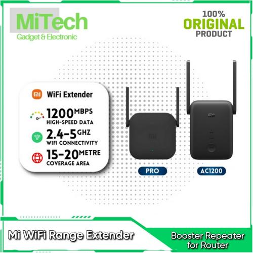 Jual Mi Extender Pro / AC1200 Repeater for Router WiFi Range - Extender ...