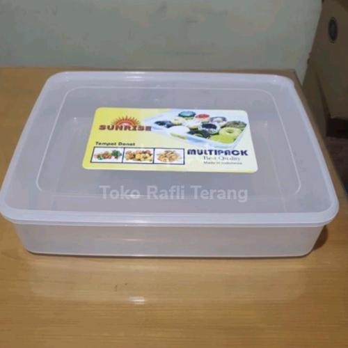 Jual donatsu sunrise / kotak donat / box donat / kotak makanan / tempat ...