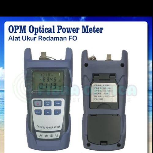 Jual Optical Power Meter Cable Tester Kabel Fiber Optic FTTH/ OPM ...