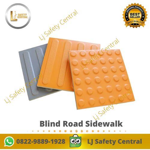 Jual Blind Road Sidewalk/Safety Rubber Tactile/Tactile Paving Guiding ...