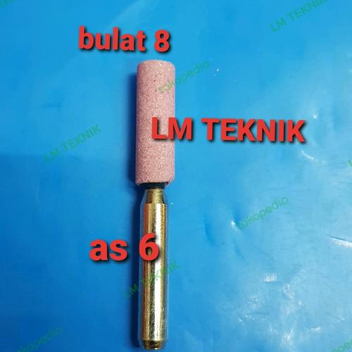 Jual BATU PINK 8MM X 25MM X 6 BATU GURINDA BOTOL / MOUNTED STONE ...