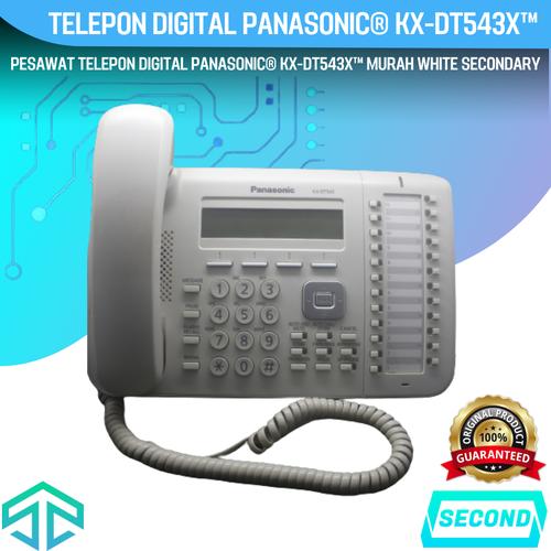 Jual PESAWAT TELEPON DIGITAL PANASONIC KX-DT543X MURAH WHITE SECONDARY - Jakarta Selatan ...