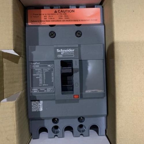 Jual MCCB EasyPact EZC100N Schneider 3P 100A 15kA - EZC100N3100 ...