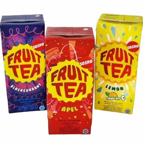 Jual 1 DUS FRUIT TEA KOTAK 250 ML 1 DUS FruitTea Sosro - LEMON - Kota ...
