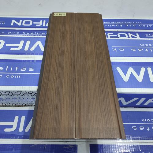 Jual Plafon PVC WIFON laminated WP119N motif kayu 20cm x 4mtr / 6mtr ...