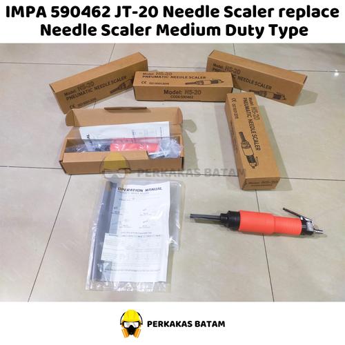 Jual Pneumatic Jet Chisel JT-20 IMPA 590462 Needle Scaler Medium Duty Type - Kota Batam ...