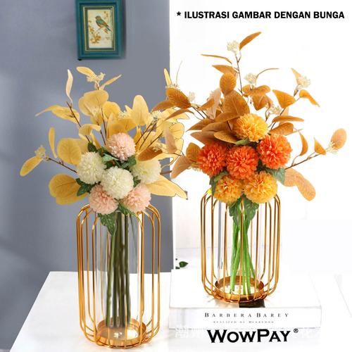 Jual Dekorasi Bunga Artificial Pot Vas Flower Vase Bouquet Hadiah Kado ...