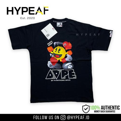 Jual AAPE x Pac-man White Tee - Pacman Head - S - Kab. Tangerang ...