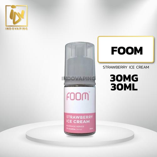 Jual Liquid Vapor Vape - Foom Liquid Strawberry Ice Cream Salt 30mg ...