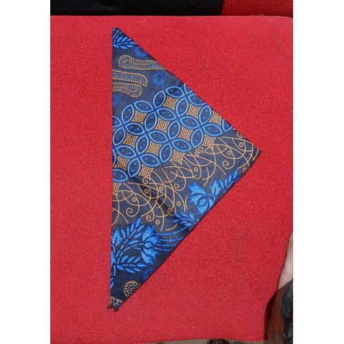 Jual iket segi tiga slayer syal dewasa anak ubah suka suka BIRU - DAUN ...