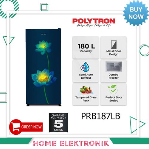 Jual KULKAS POLYTRON PRB-187 LB 1 PINTU 180 Liter - Kota Bekasi - Home ...