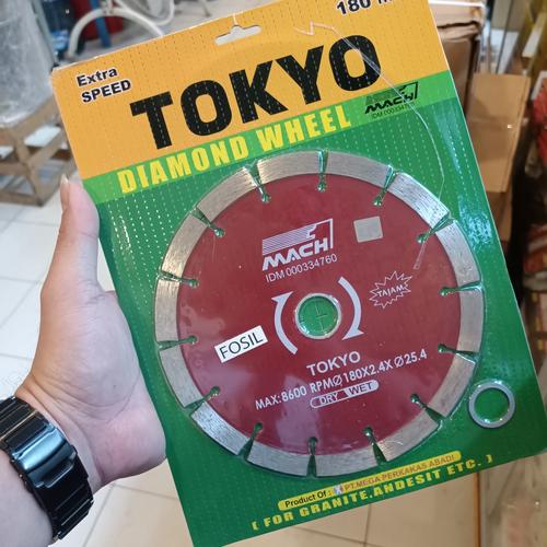 Jual pisau tokyo 7" diamond wheel Tokyo potong beton - TOKYO 4" 100MM ...