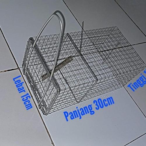 Jual Kotak Jaring Jebakan Perangkap Tikus/Mouse Trap Kawat Galvanis ...