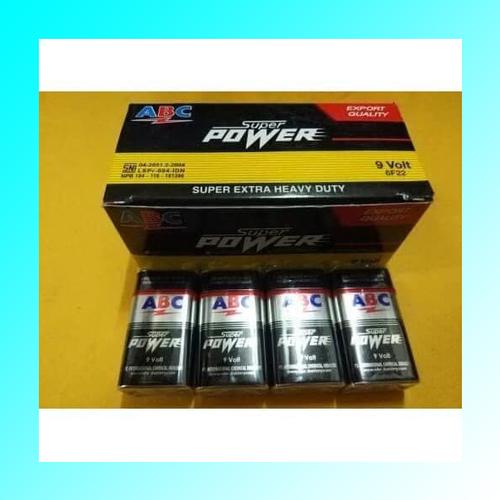 Jual BATERE ABC POWER ,ALKALINER 9V KOTAK 1 PC - ABC POWER - Jakarta ...