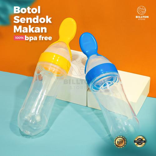 Jual Botol Dot Sendok Makan Bayi Silikon Bpa Free Food Grade - Ocean ...