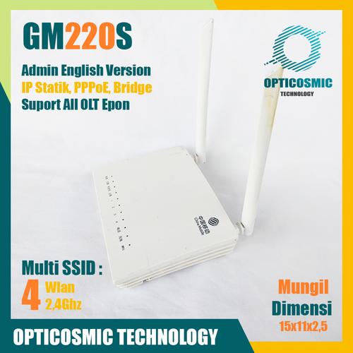 Jual Modem GM220-S XPON ONT GM220 S Suport EPON GPON Tanpa Adaptor ...