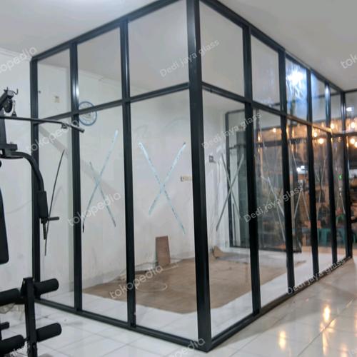 Jual sekat ruangan kaca minimalis - Kab. Sukoharjo - Dedi jaya glass ...
