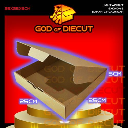 Jual KARDUS DIECUT 25x25x5 CM PUTIH PUTIH - Karton Kotak Packaging ...
