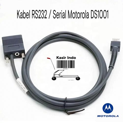 Jual CABLE | KABEL SCANNER SERIAL MOTOROLA DS1001 | DS-1001 | DS 1001 ...