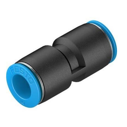 Jual Festo Push In Connector QS-4 (4mm) || Pneumatic fitting - Nepple Angin - Jakarta Barat ...