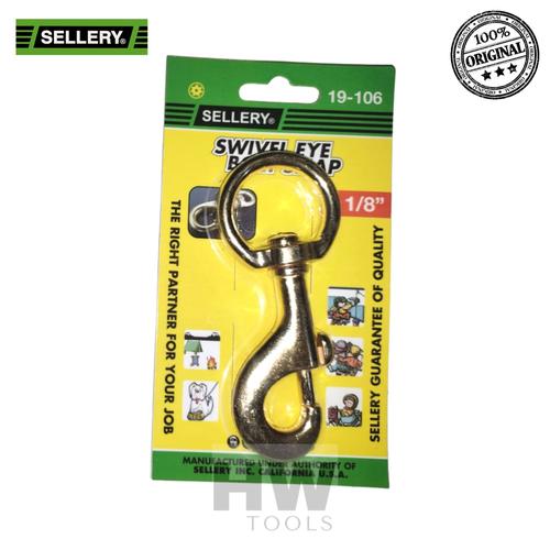 Jual SWIVEL EYE BOLT SNAP HOOK 1.1/8" 315Kg SELLERY - Stok Baru ...