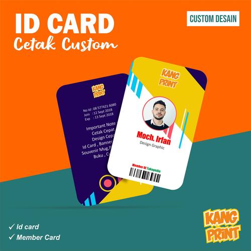 Jual Cetak Id Card Custom - 2 Sisi, 51-100pcs - Kota Bekasi - Hiprint ...