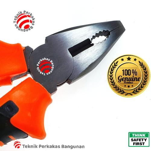 Jual Tang kombinasi jepit 6" 7" 8" gagang PU karet 50TKF - 6 inch ...