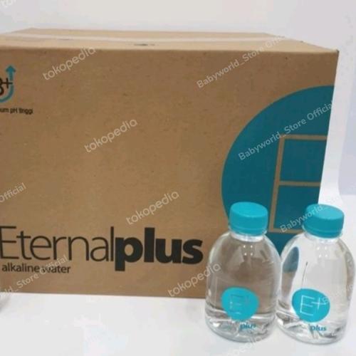 Jual E+ plus EPLUS DETOX eternal air mineral ph 8 botol isi 20 x 250ml dus - Kota Medan ...