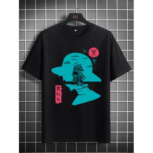 Promo HAENHA TSHIRT PREMIUM | KAOS DISTRO | ONE PIECE - LUFFY ICON ...