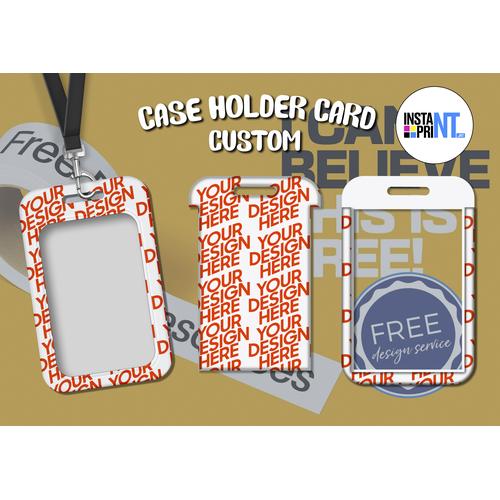Jual case holder / card holder custom print UV bebas gambar print 2 ...
