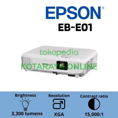 Jual Projector Epson EB E01 EBE01 EB-E01 XGA HDMI Proyektor - 3LCD ...