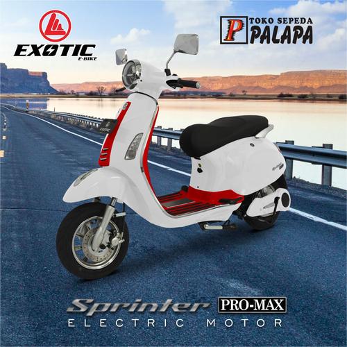 Jual Sepeda Motor Listrik Exotic SPRINTER PRO MAX Ebike EMotor - Kab ...
