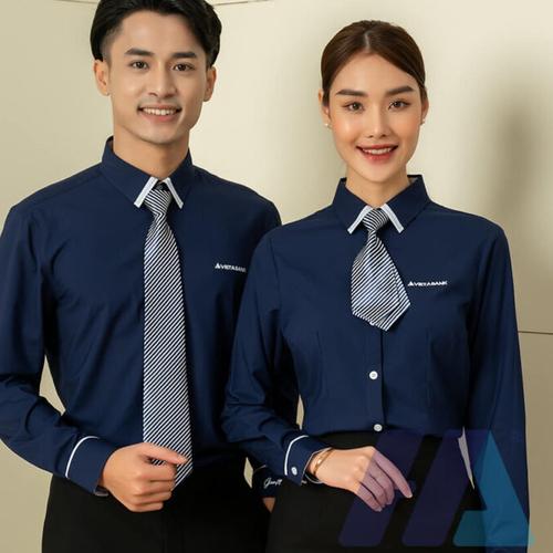 Jual Kemeja seragam kantor office uniform staff free logo bs request ...